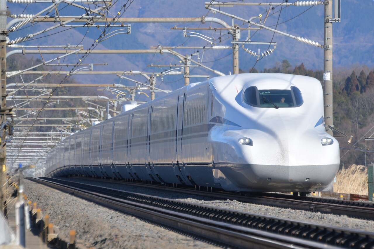 新幹線の撮影から No.736 【 N700S J49編成 試運転② 】 : のぞみ係長の鉄道手帳