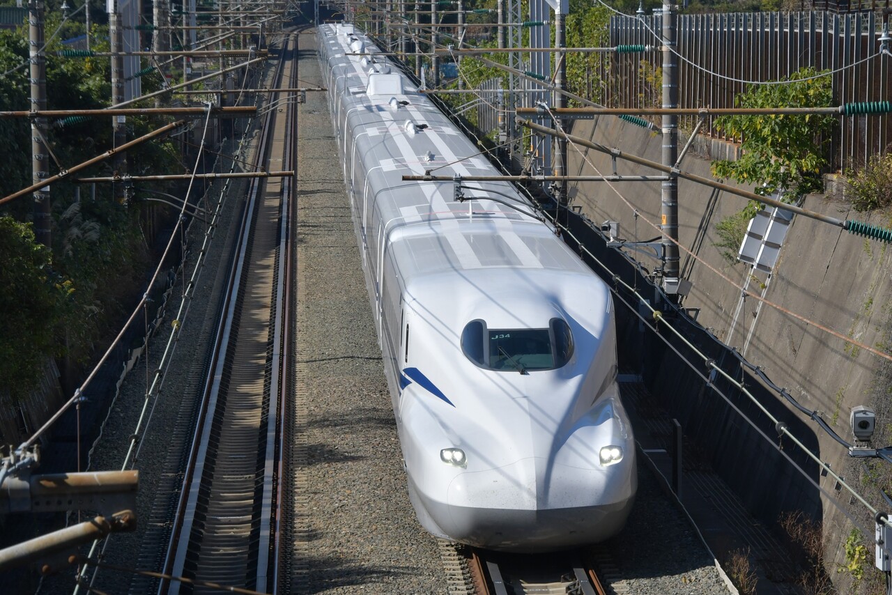 新幹線の撮影から No.627 【 N700S J34編成 試運転 】 : のぞみ係長の鉄道手帳