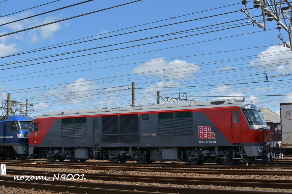貨物列車の撮影から No.237 【 お帰り! DF200-216号機 】 : のぞみ係長の鉄道手帳