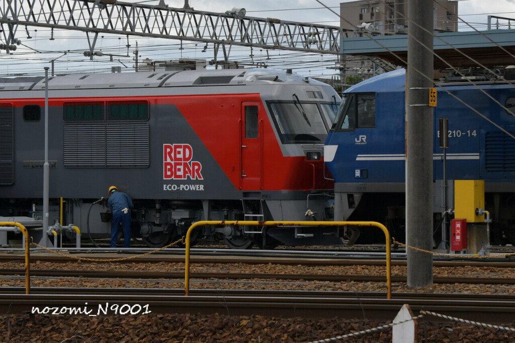 貨物列車の撮影から No.237 【 お帰り! DF200-216号機 】 : のぞみ係長の鉄道手帳