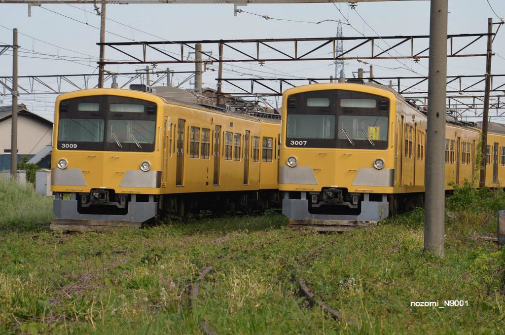 近江鉄道の撮影から 元西武3000系3009Fを見る ① : のぞみ係長の鉄道手帳