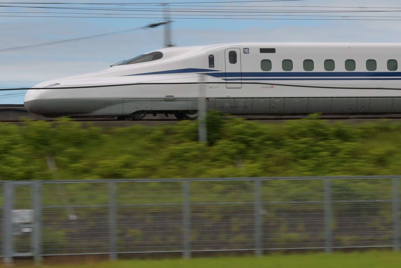 新幹線の撮影から No.720 【 N700S J46編成 試運転 】 : のぞみ係長の鉄道手帳