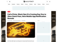 シリーズ新作『CoD:BO6』Xbox Game Passで発売初日から遊び放題！公式モバイルアプリがお漏らしwwww : はちま起稿