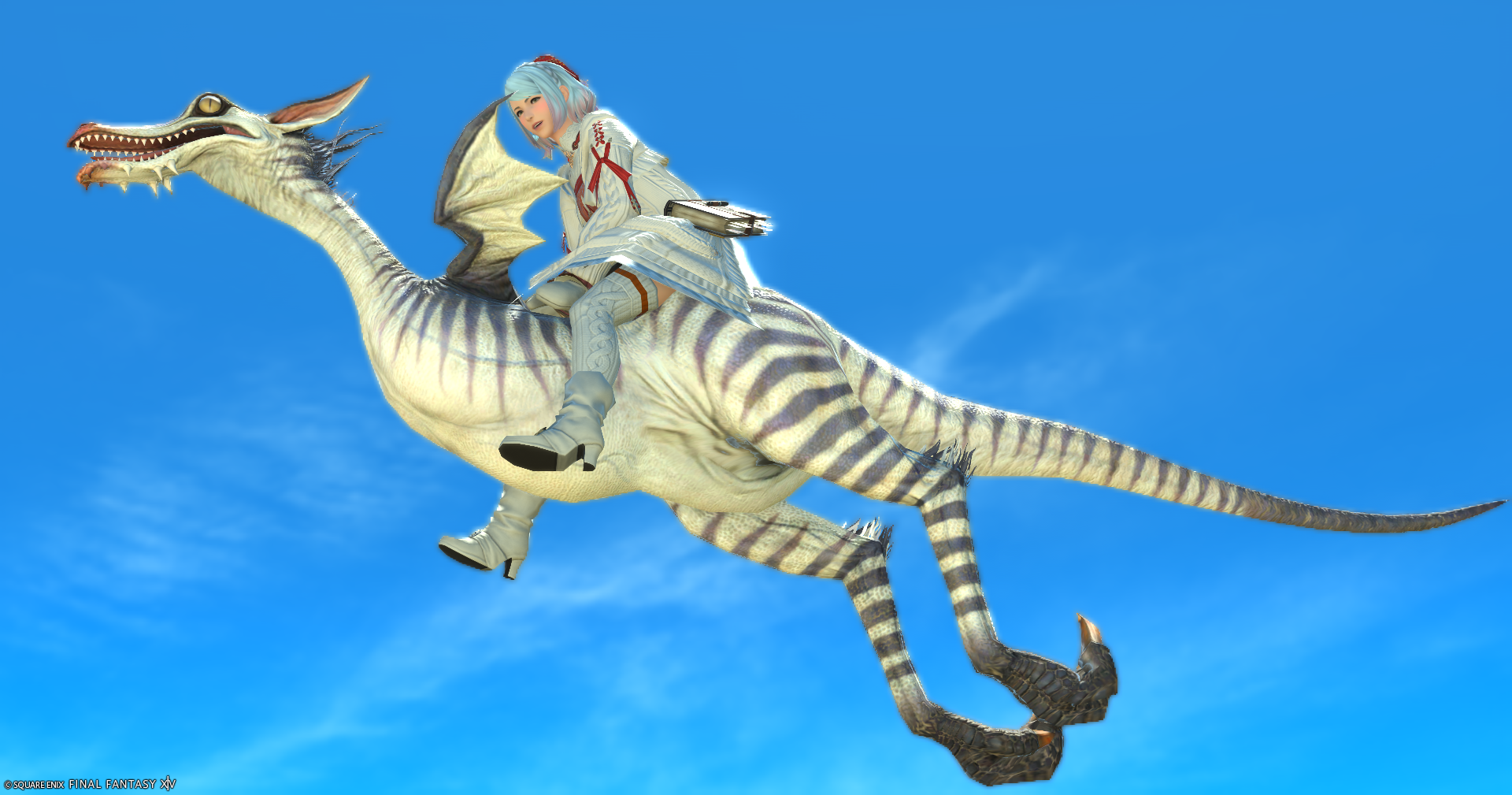 【ディノニクスホルン】ドロップです！ 1500万の高額マウントは売る？それとも使う？ : FF14フリートライアルでも楽しいもん!