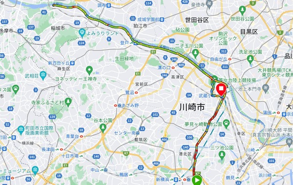 チャリ多摩川51km : スポーツジジィの気まぐれ日記