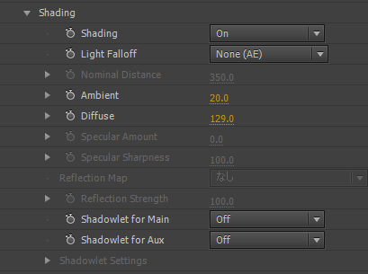 Trapcode Particular -Shading編- : HCN NOTE