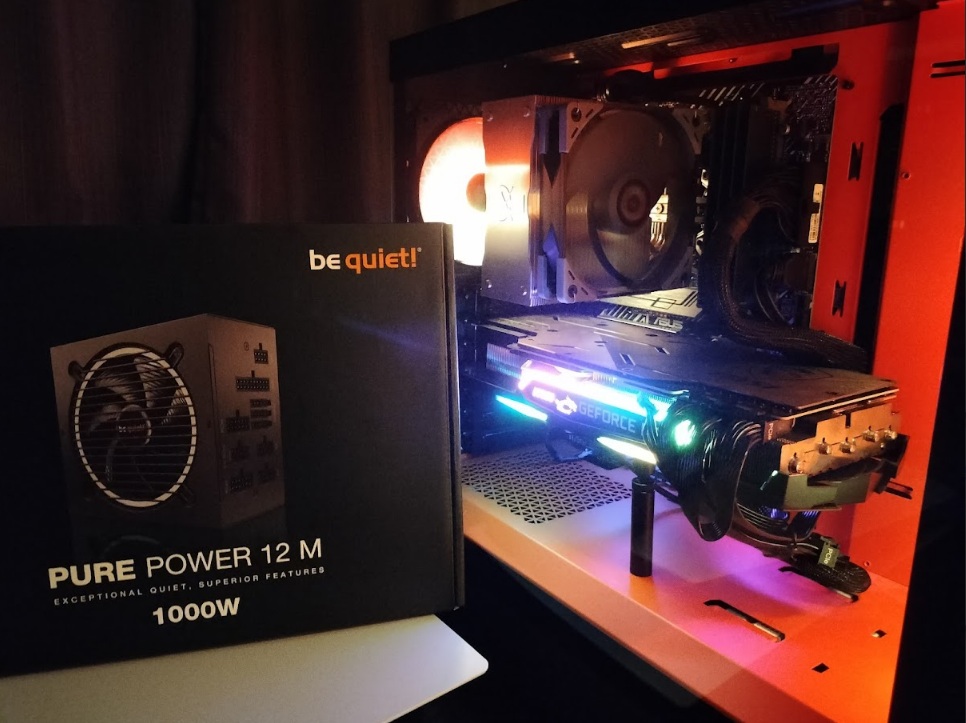 be quiet! のPC電源が静寂すぎて感動！（PurePower 12M 1000W/超静音ファン/bequiet!） : HD DVDでゴーゴー