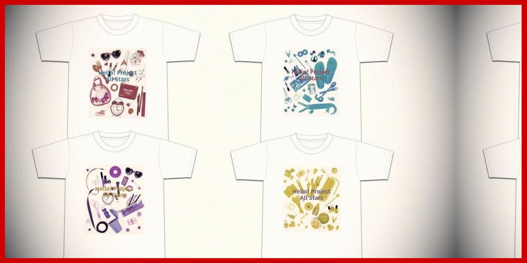 癒してハロプロ : [動画あり]Hello! Project All Stars T-shirt CM[UF Goods land]