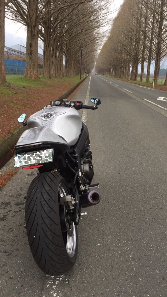 楽しんでおります🍀 : Kawasaki zx9R cafe-style