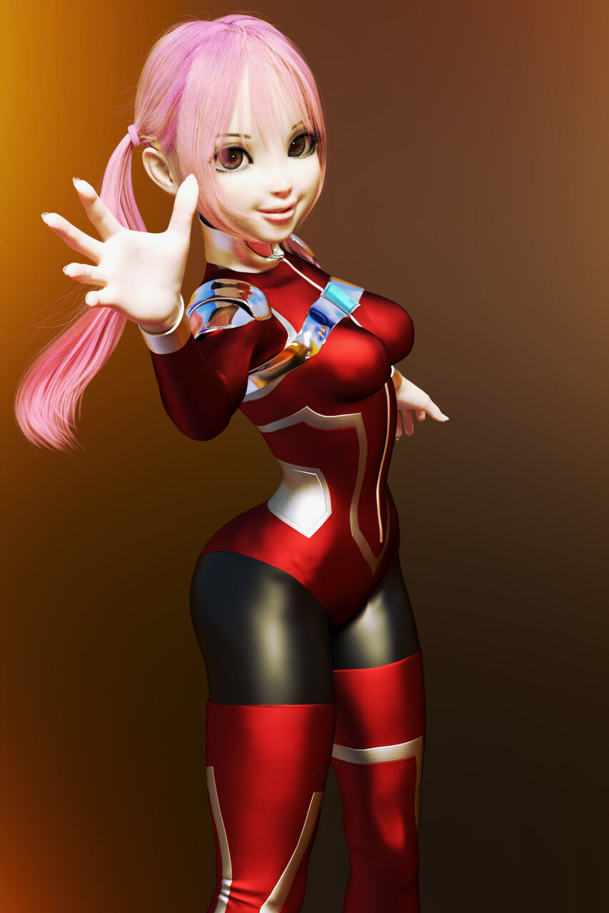 ぴっちりスーツのオリジナルヒロイン : heroineplanet