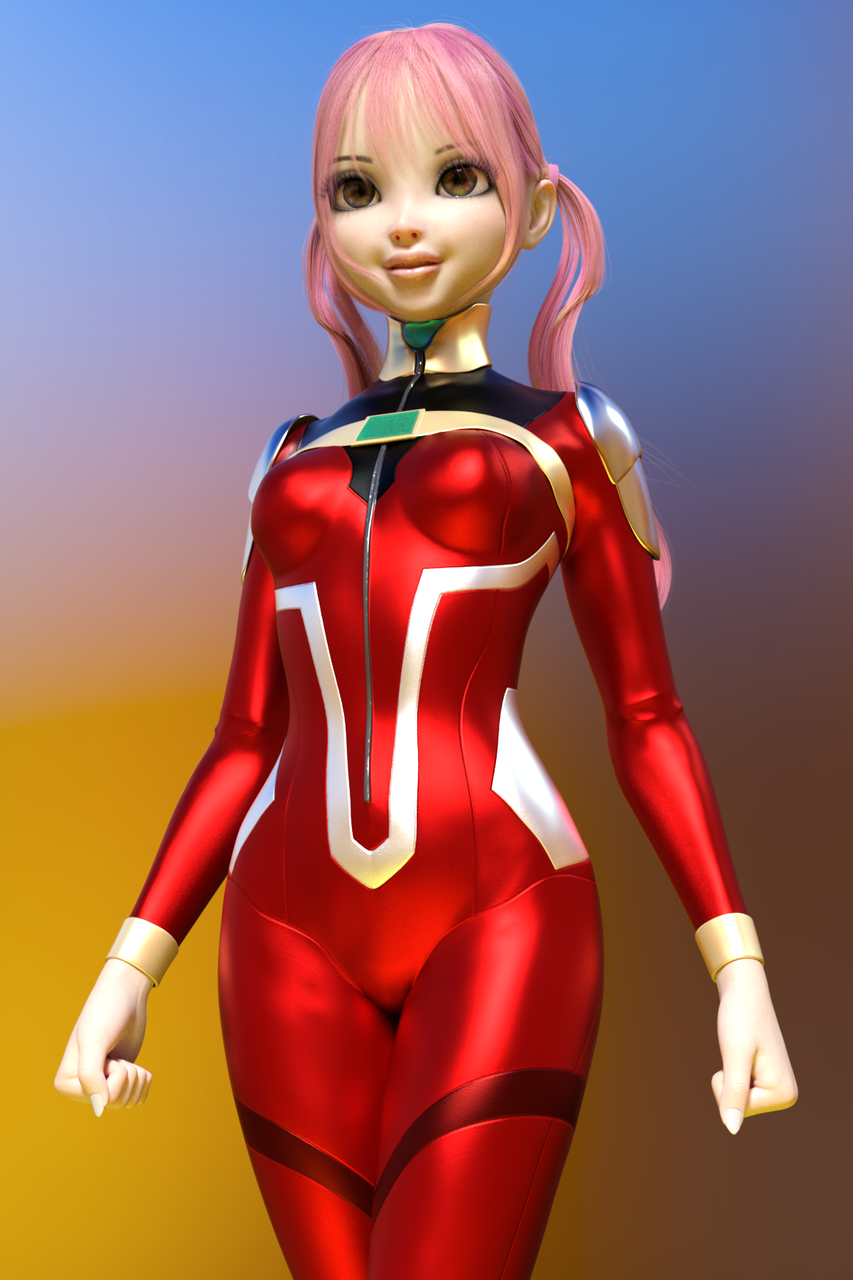 ぴっちりスーツのオリジナルヒロインVer.2 : heroineplanet