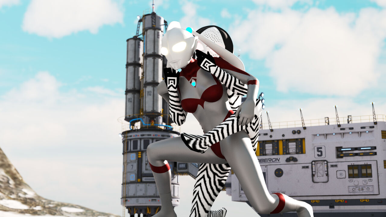 ウルトラガールRAN VS ダダ その3 : heroineplanet