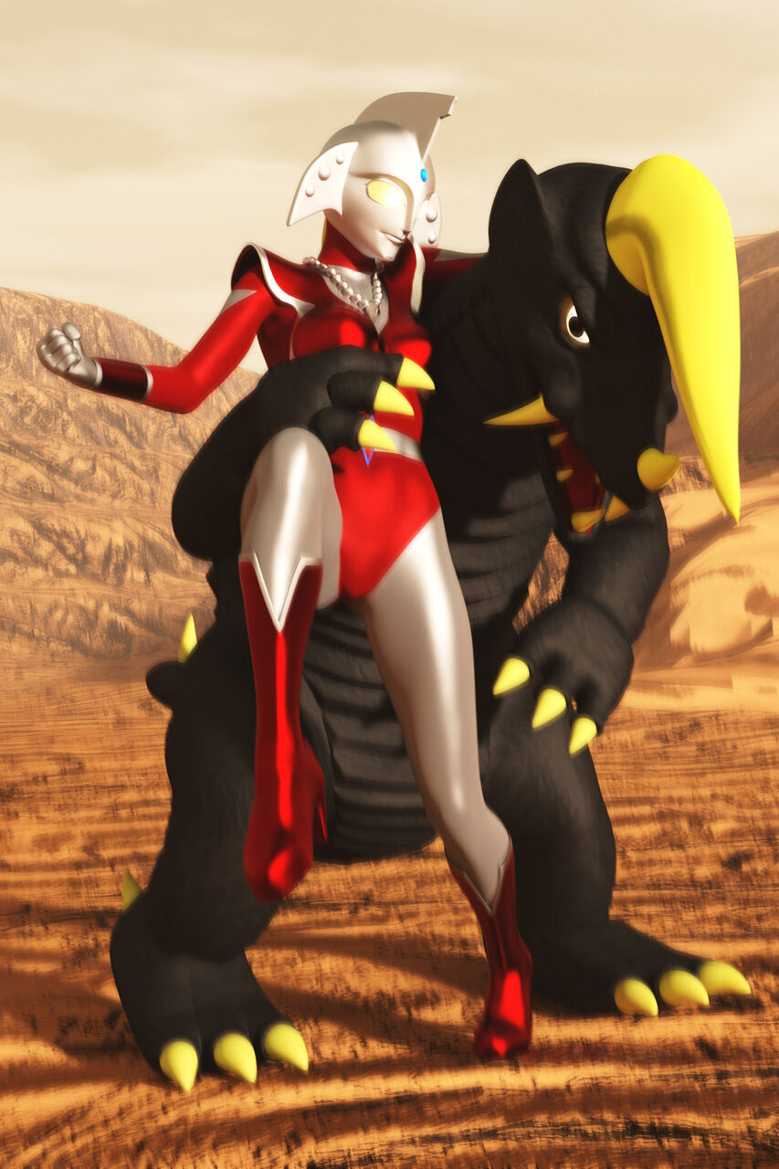 ウルトラウーマンベス VS ブラックキング : heroineplanet