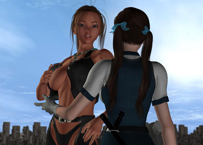 カウ・ガールVSポリスガール : heroineplanet