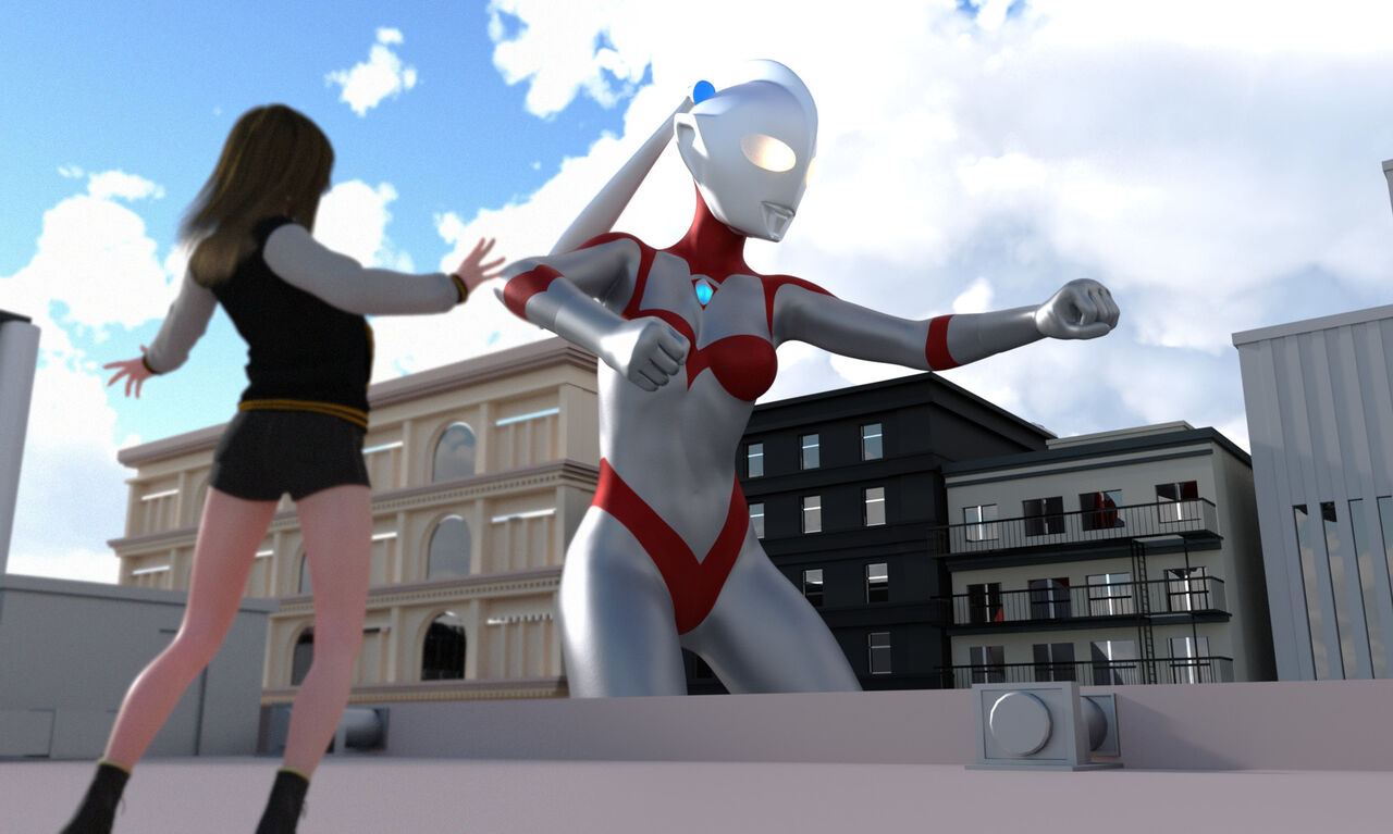 ウルトラガールと少女 : heroineplanet