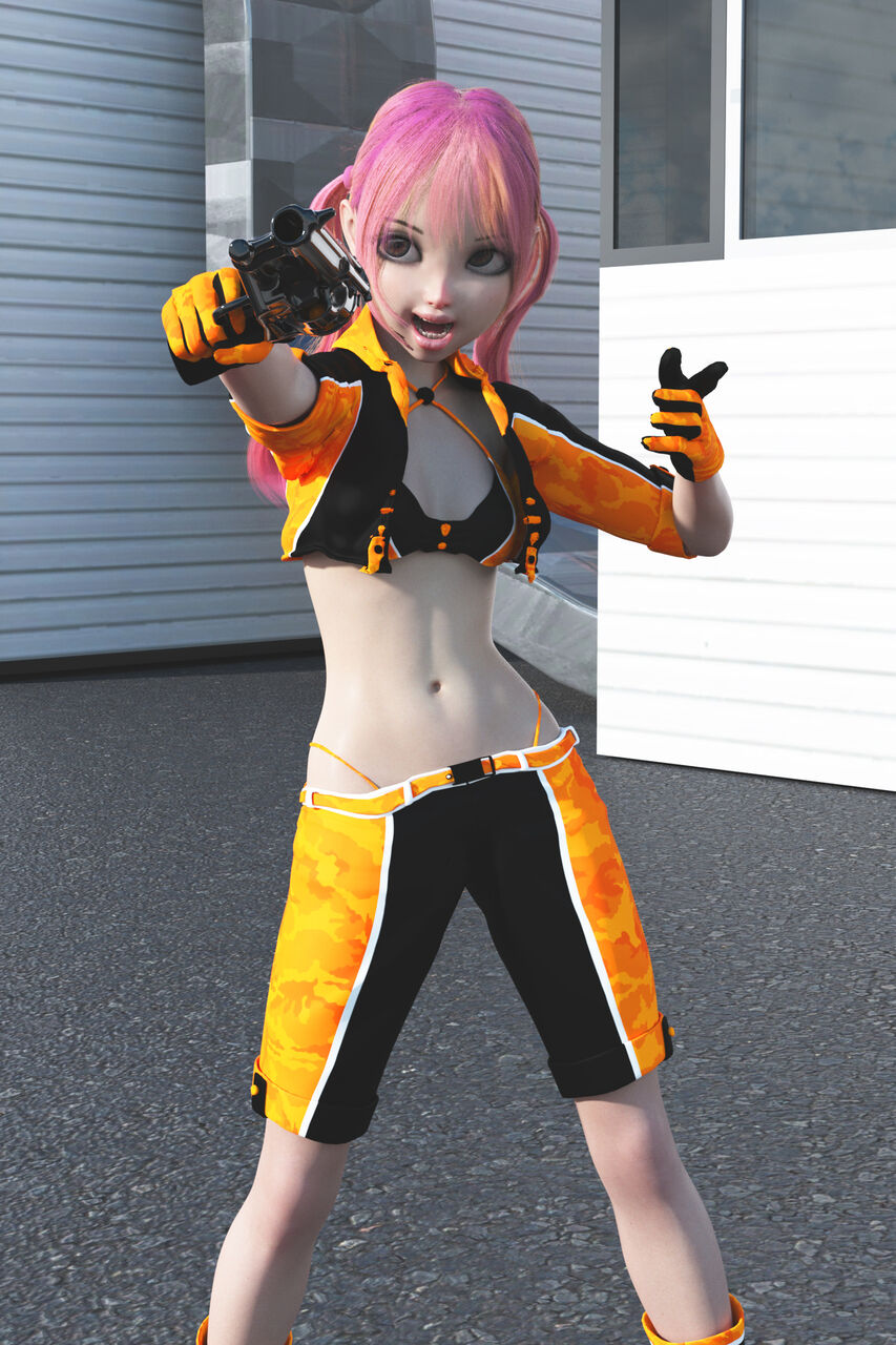 GearPunkを着た珠音さん : heroineplanet