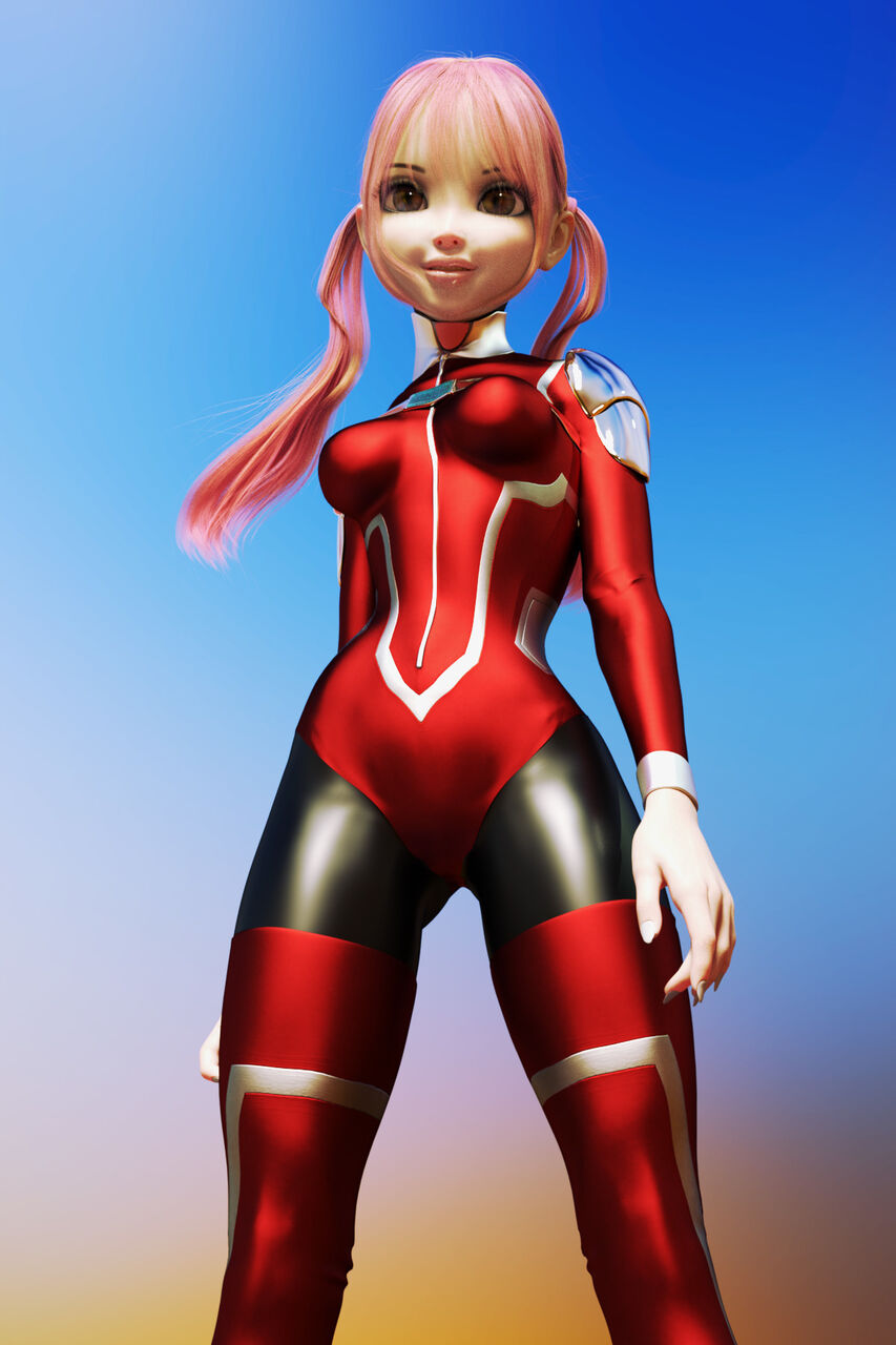 ぴっちりスーツのオリジナルヒロイン : heroineplanet