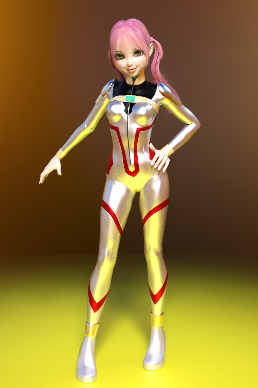 ぴっちりスーツのオリジナルヒロインVer.2 : heroineplanet