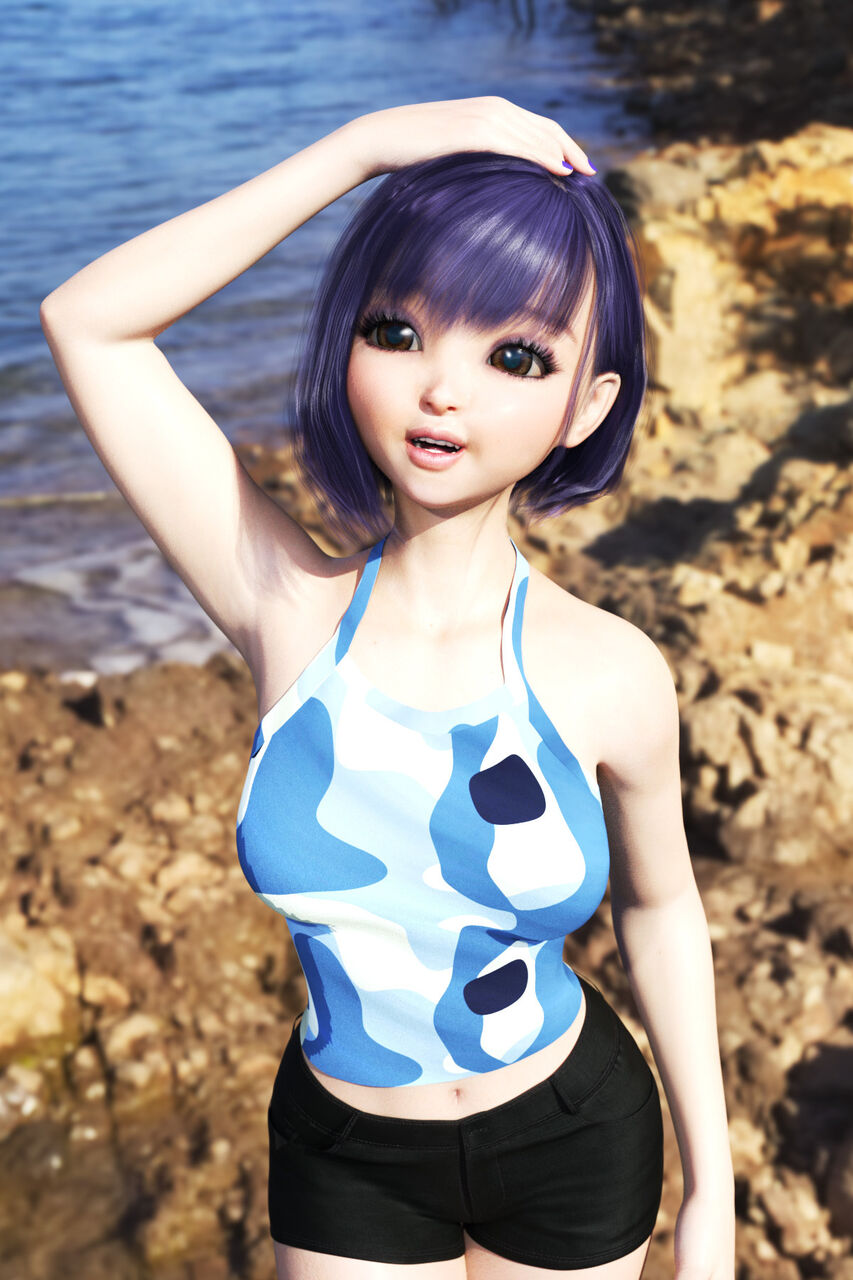 夏の海のすみれさん : heroineplanet