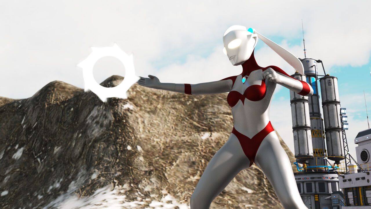 ウルトラガールRAN VS ダダ その3 : heroineplanet