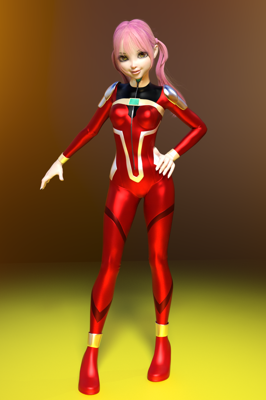 ぴっちりスーツのオリジナルヒロインVer.2 : heroineplanet