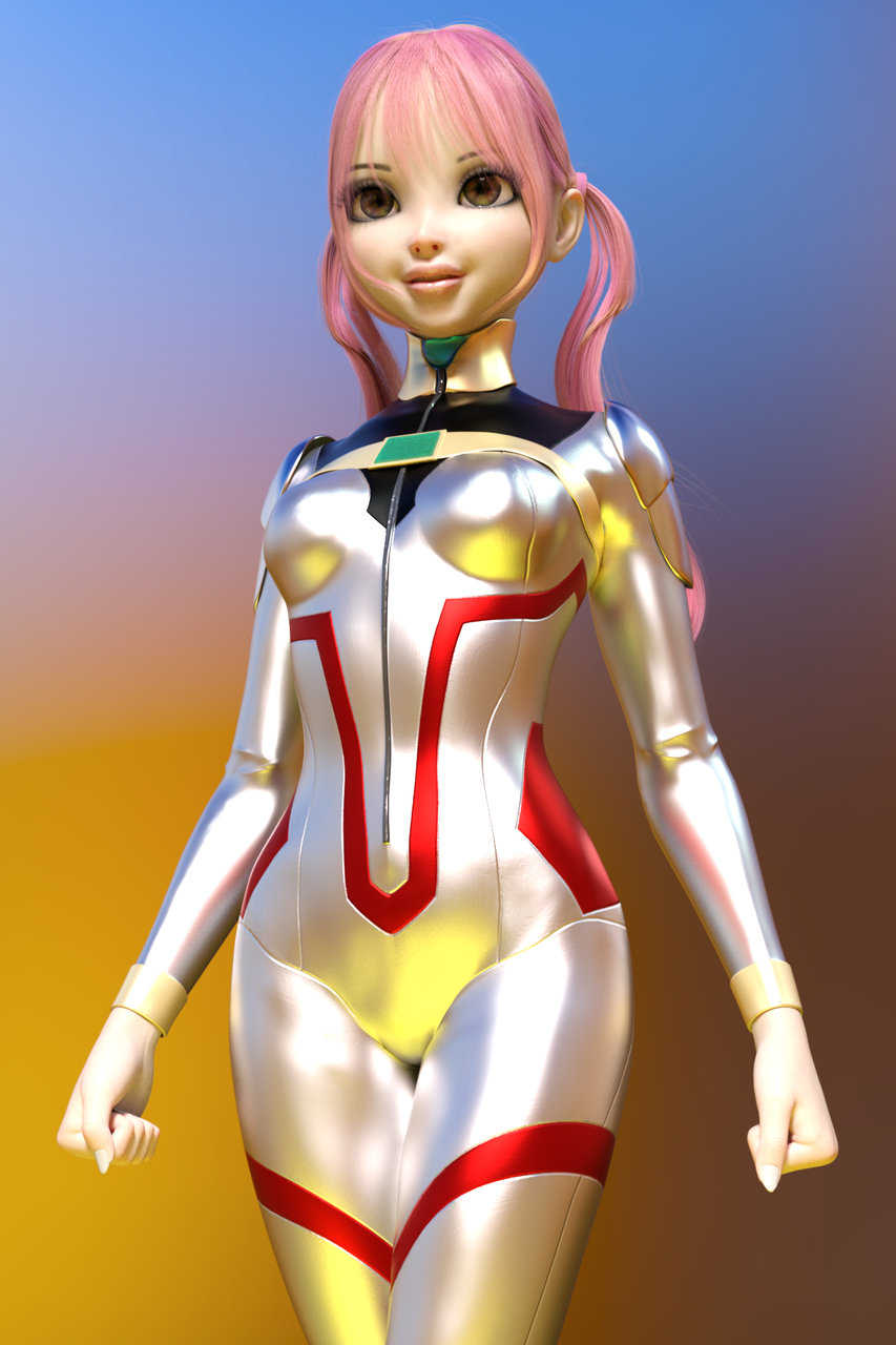 ぴっちりスーツのオリジナルヒロインVer.2 : heroineplanet