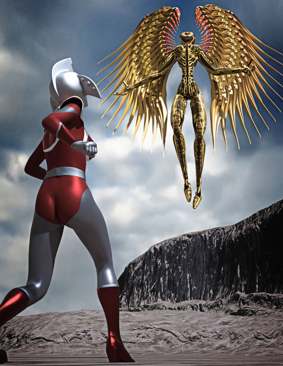 ウルトラウーマンベス VS 謎のエイリアン : heroineplanet