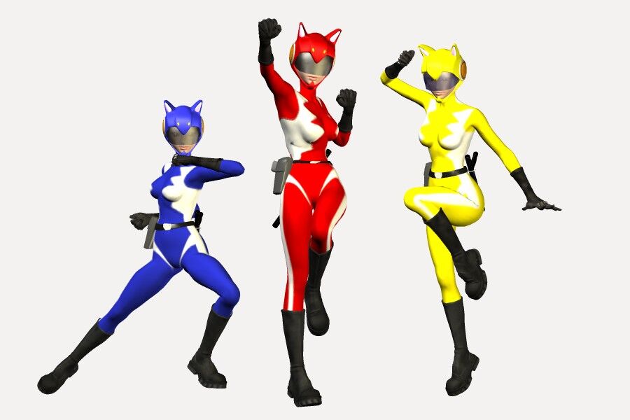 3人そろって : heroineplanet