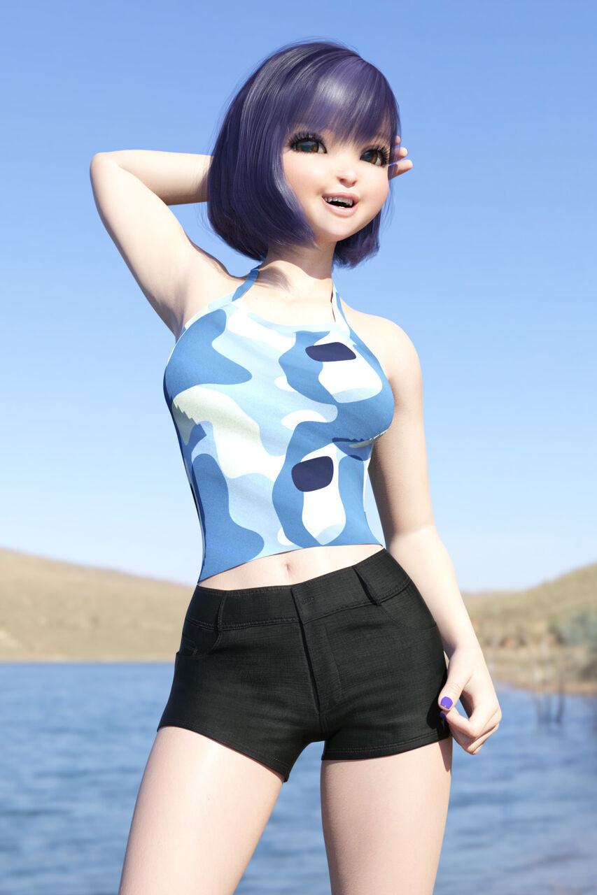 夏の海のすみれさん : heroineplanet