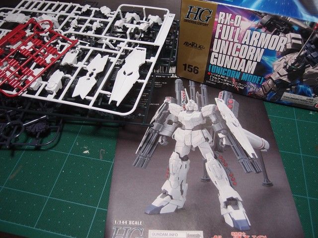 Heuristik's memoranda : HGUC RX-0 Full Armor Unicorn Gundam "Unicron ...