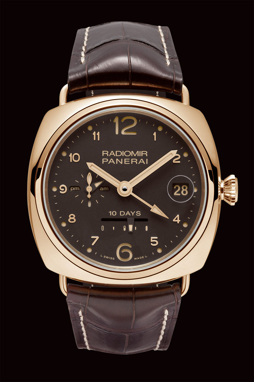 輸入時計 正規販売店 HF-AGE高崎店のブログ:RADIOMIR 10 DAYS GMT AUTOMATIC ORO ROSSO ...