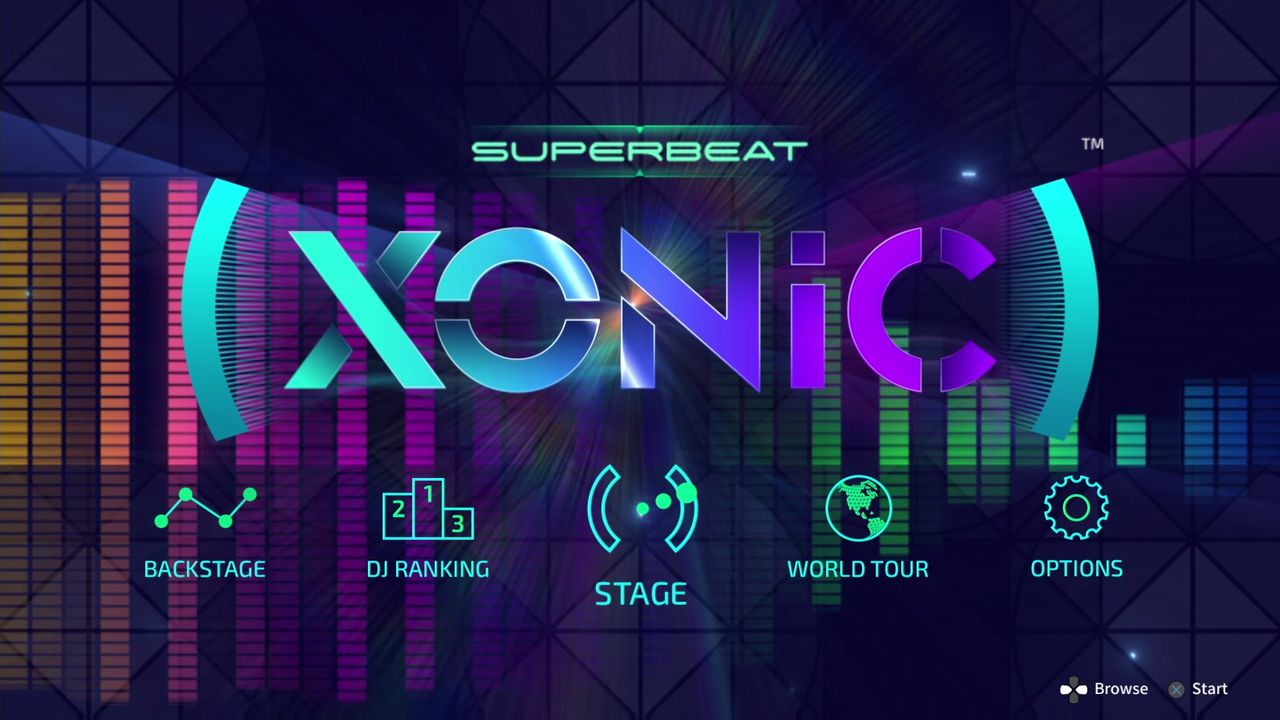 PS4版 SUPERBEAT XONiC-01(～FREE登録埋め終了) : クリア状況確認とかいろいろ