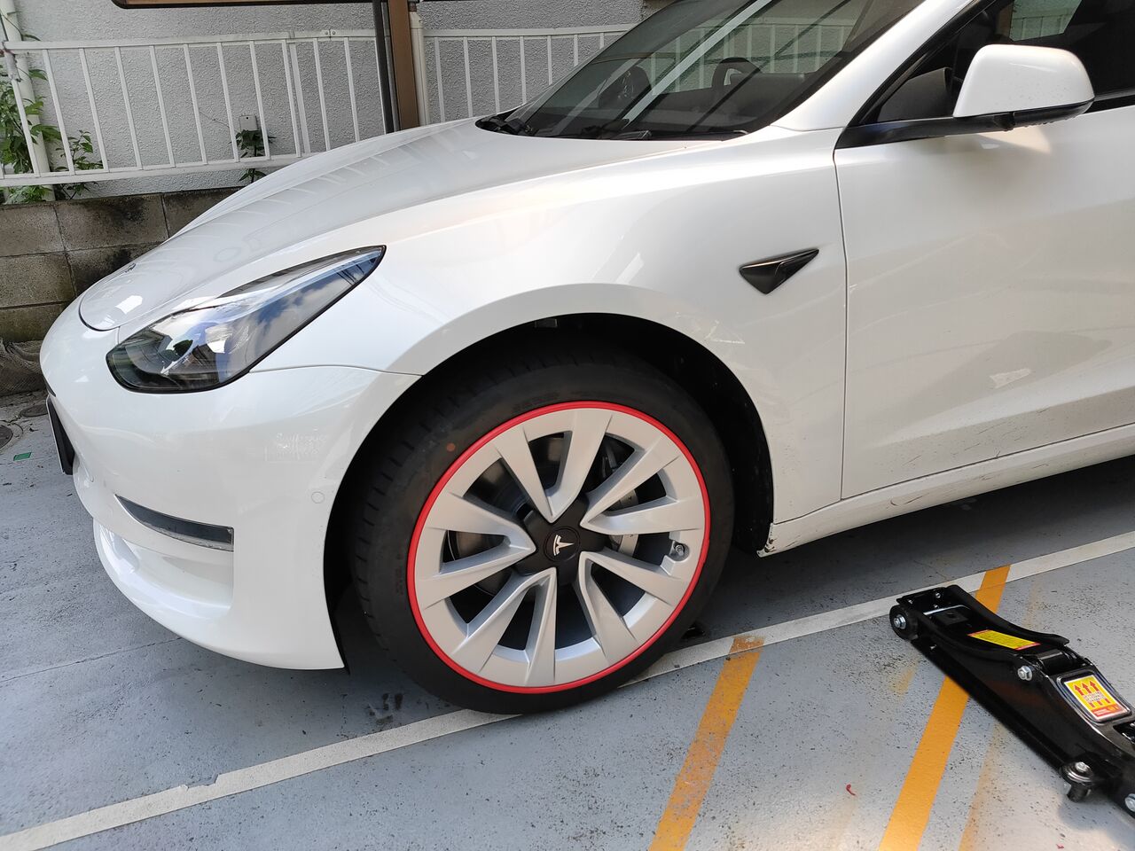 AlloyGator取り付け : Tesla Model3の流儀