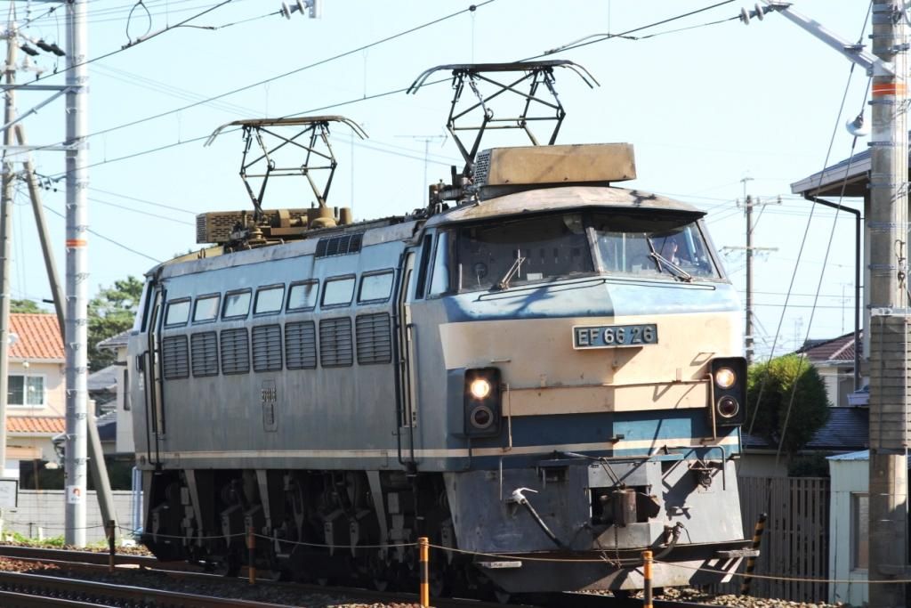 現役のEF66-0 : 進電舎ブログ