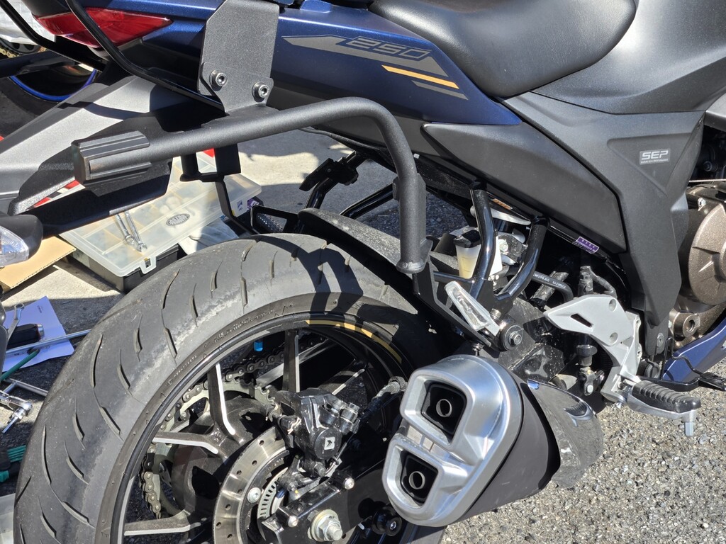 イカ墨★そば Blog : 5～6時間で整備終了！？