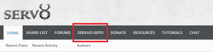 るぬおの部屋 : ゼロからはじめるServUO【ダウンロード編】