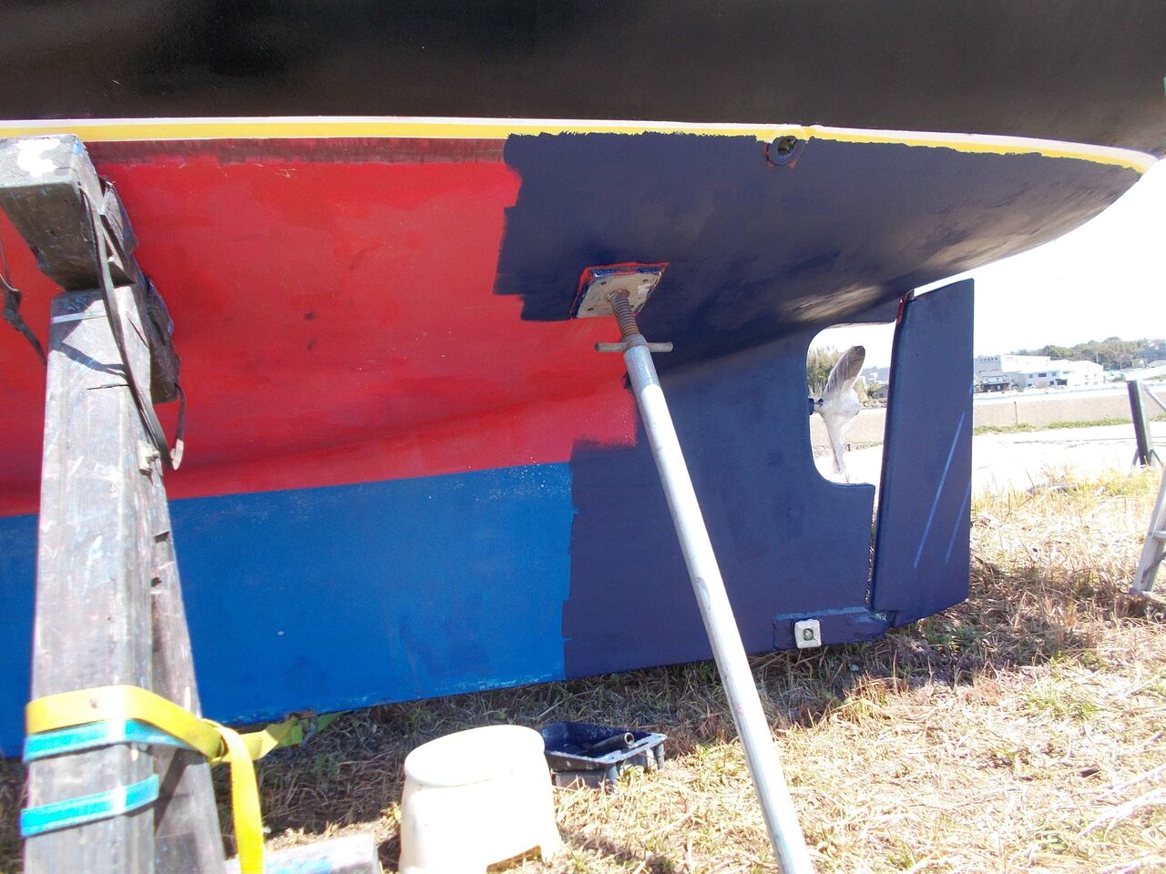 船底塗装終了 : のんのこ歳々