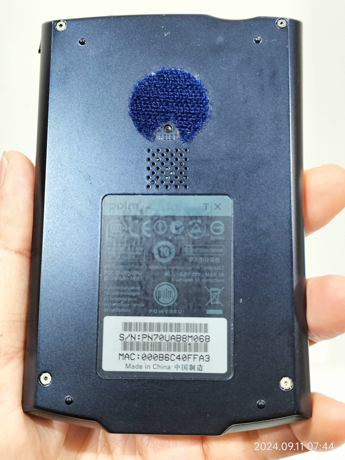 2005/平成17/Palm/Palm TX/Wi-Fi/Bluetooth/Palm OS Garnet 5.4/Intel 312 MHz ...