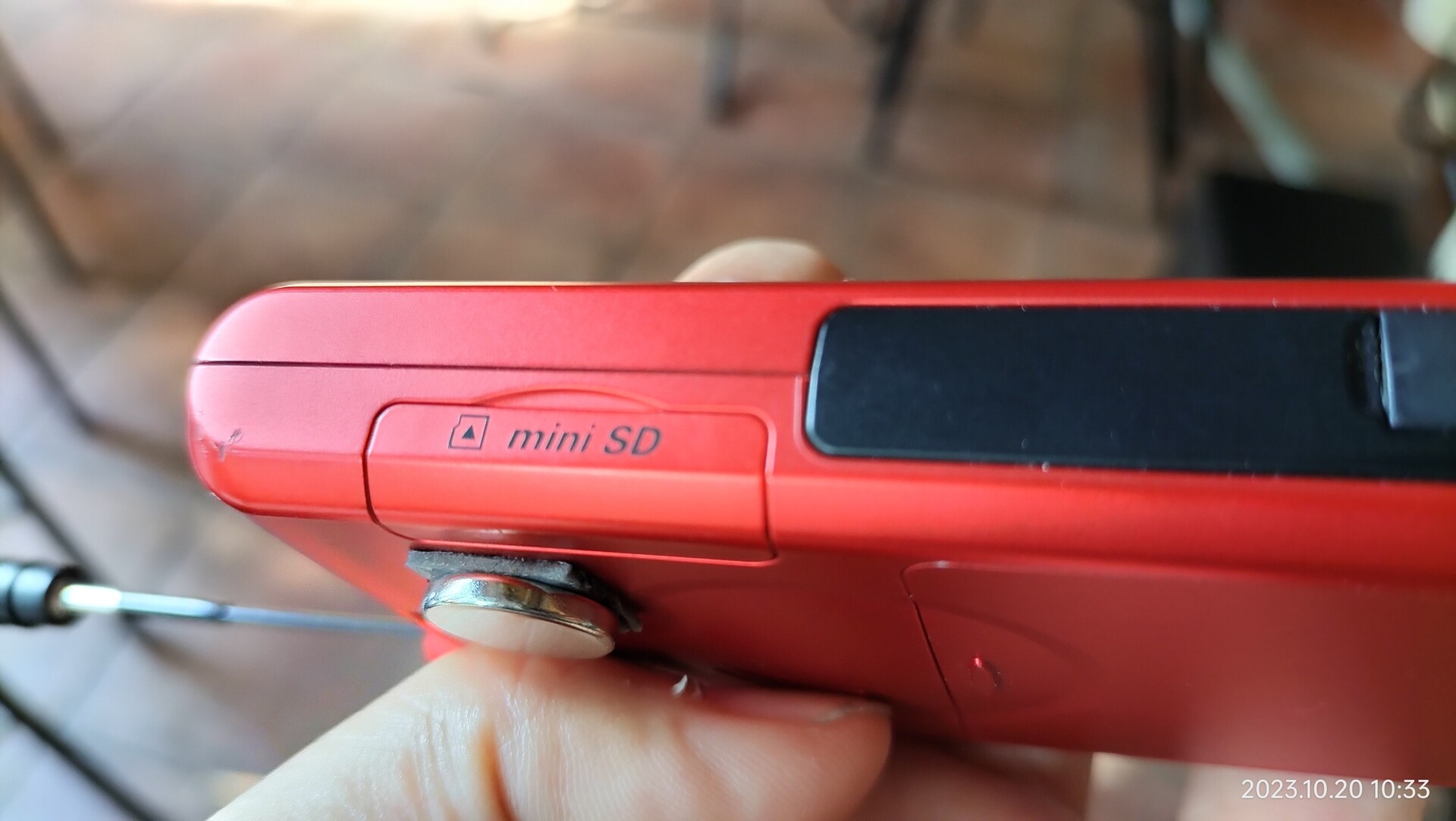 2006/平成18/日本無線/WX310J/Willcom/PHS/カメラなし/レッド/ : Extinct Media Museum：絶滅メディア博物館