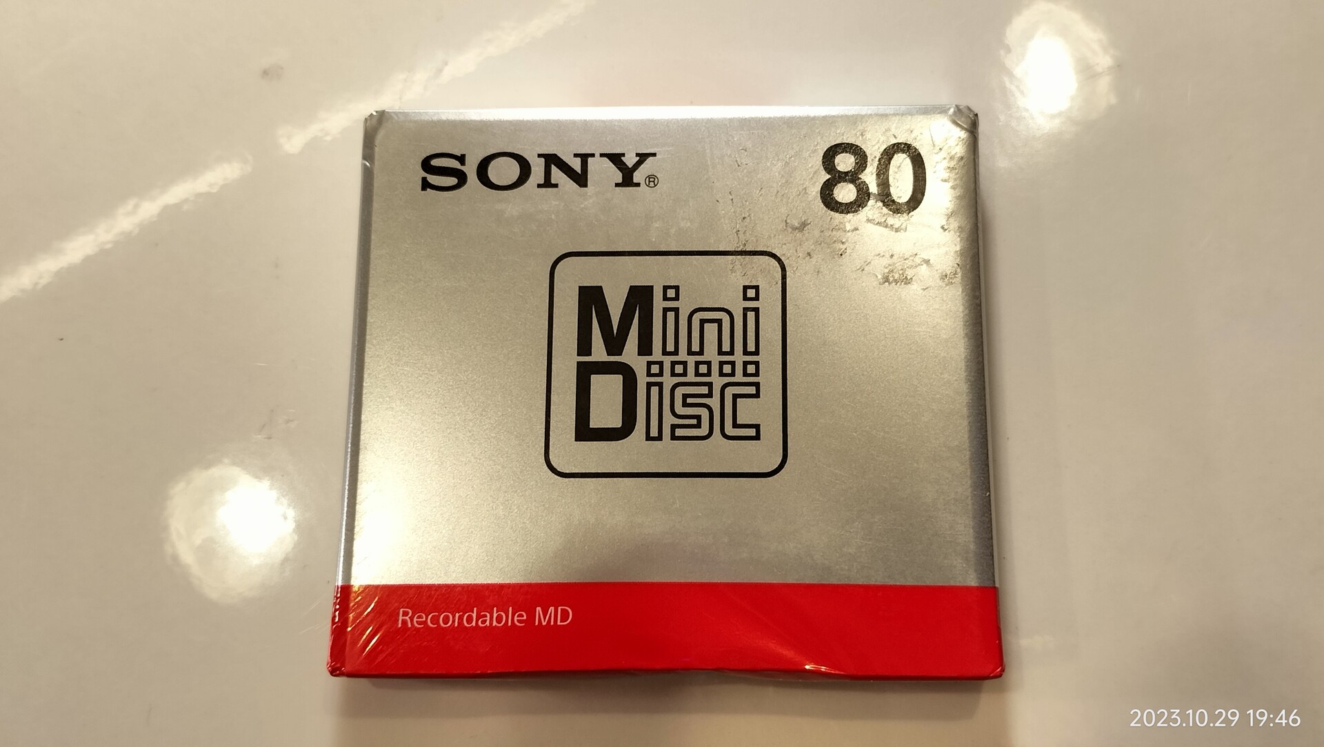 2015/平成27/SONY/MiniDisc 80/MDW80T/ミニディスク/ソニーが製造していた最後のMD/2025年製造中止 ...