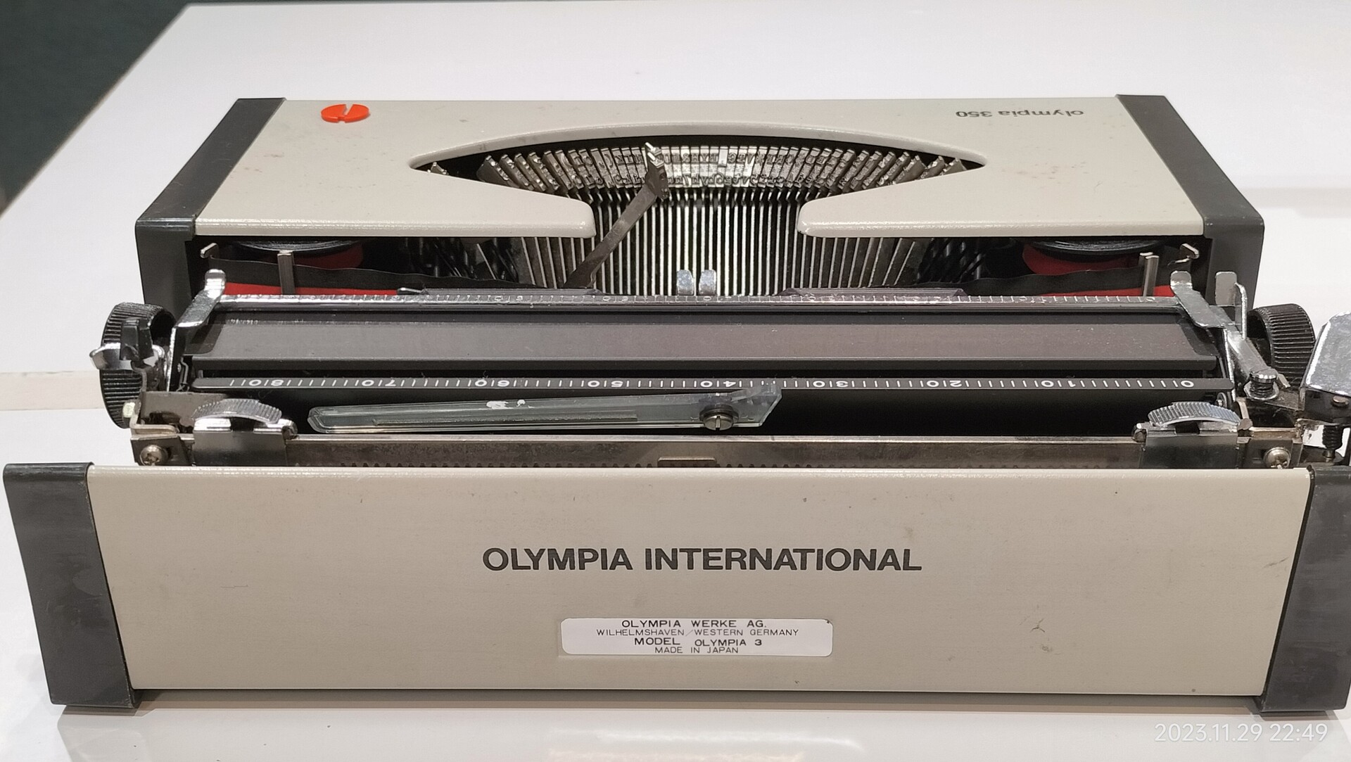 1970?/昭和45/OLYMPIA/olympia 350/MODEL OLYMPIA 3/ : Extinct Media Museum ...