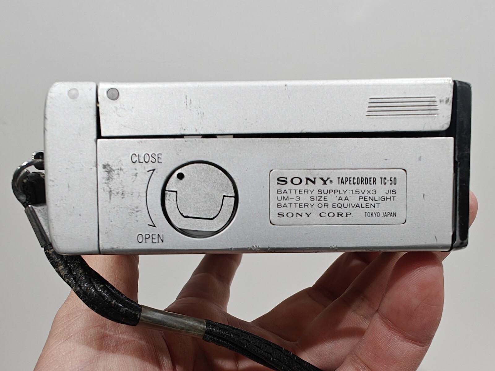 1968/昭和43/SONY/TC-50/TAPECODER/アポロ8号以降のミッションに使われた/プレスマンの先祖/宇宙に行ったカセット ...