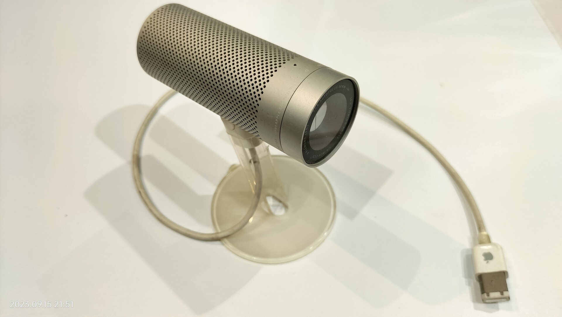 2003/平成15/Apple/iSight/WEBカメラ/Firewire接続/iChat AV対応/31万画素/OS X ...