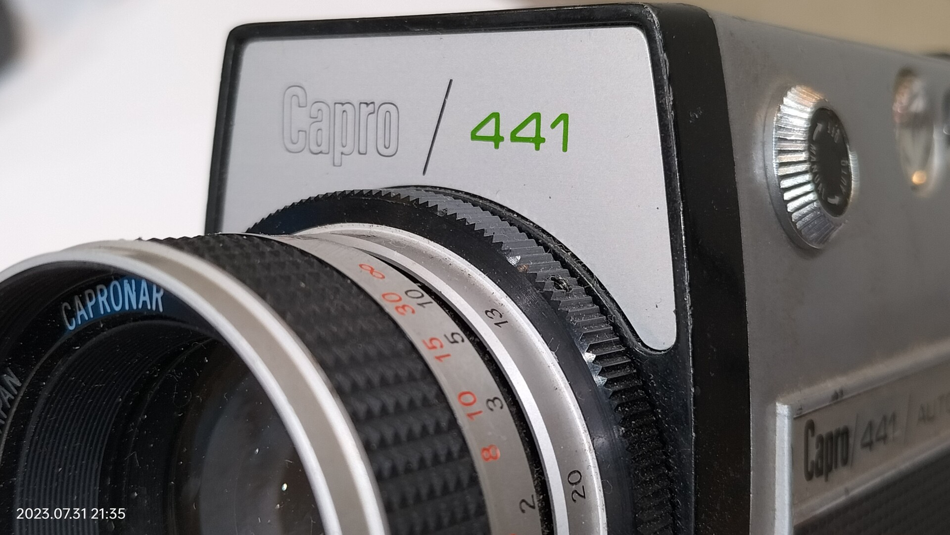 1969/昭和44/Capro/Capro 441 Auto Eight Electro Zoom/Super8/スーパー8/ : Extinct Media Museum | 絶滅メディア博物館