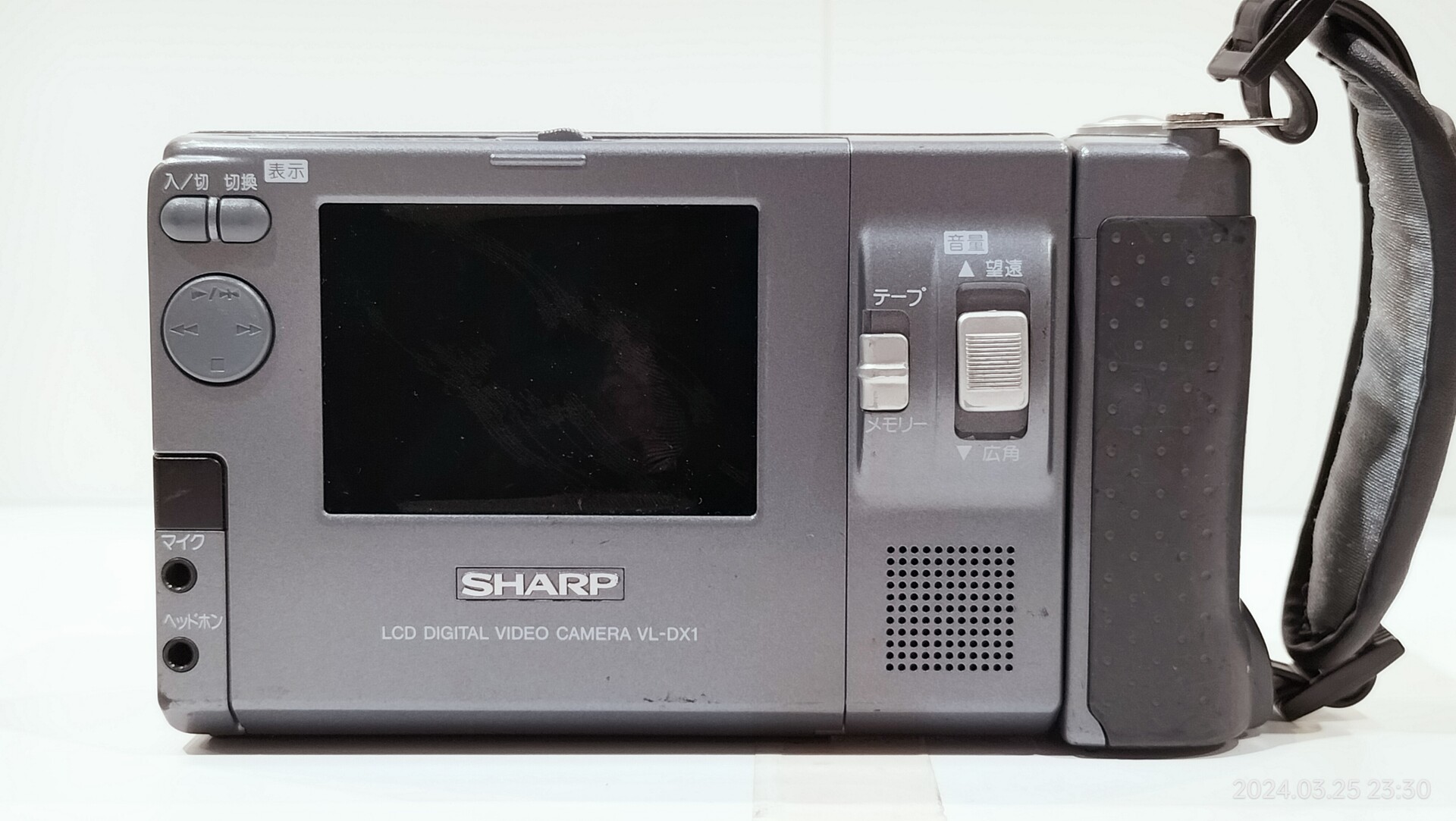 1996/平成8/SHARP/VL-DX1/DIGITAL VIEWCAM/DV/シャープ/液晶ビューカム/ : Extinct Media ...