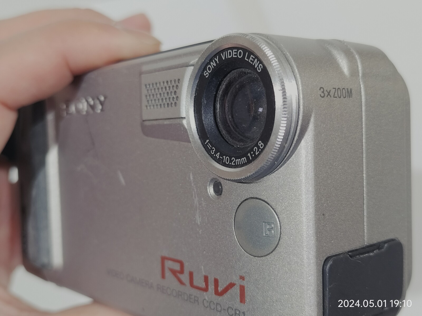 1998/平成10/SONY/RUVI/CCD-CR1/VIDEO STILL CAMERA/ビデオなカメラ/41万画素/光学3倍ズーム/静止 ...