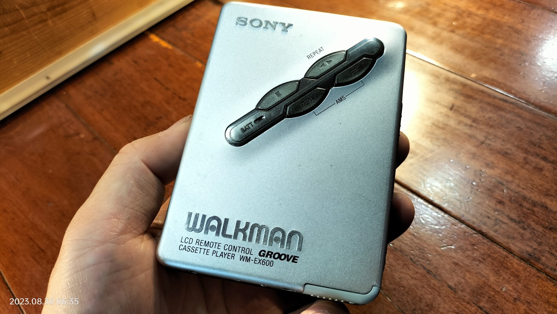 1999/平成11/SONY/WM-EX600/ウォークマン/GROOVE/ドルビーB NR/シルバー/ : Extinct Media ...