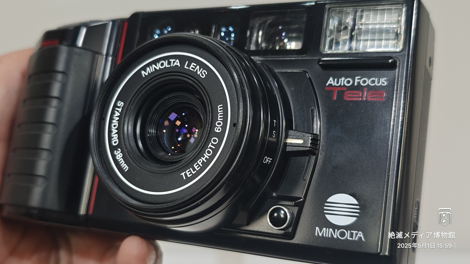 1985/昭和60/MINOLTA/AF-Tele/QUARTS DATE/38mm/単焦点/ : Extinct Media Museum ...