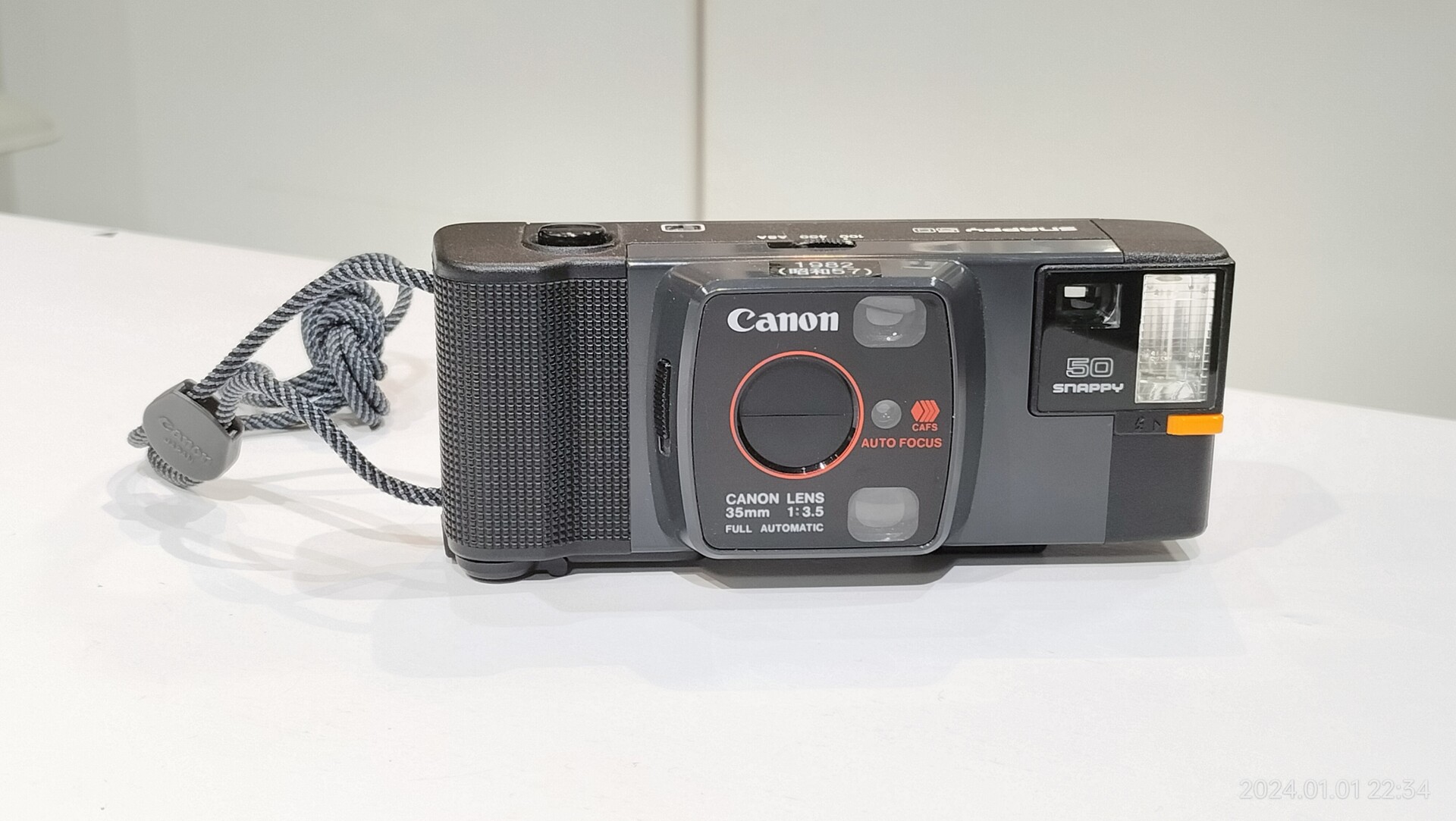 1982/昭和57/Canon/SNAPPY 50/キヤノン/スナッピィ50/35mm単焦点レンズ/コンパクトカメラ/ : Extinct ...