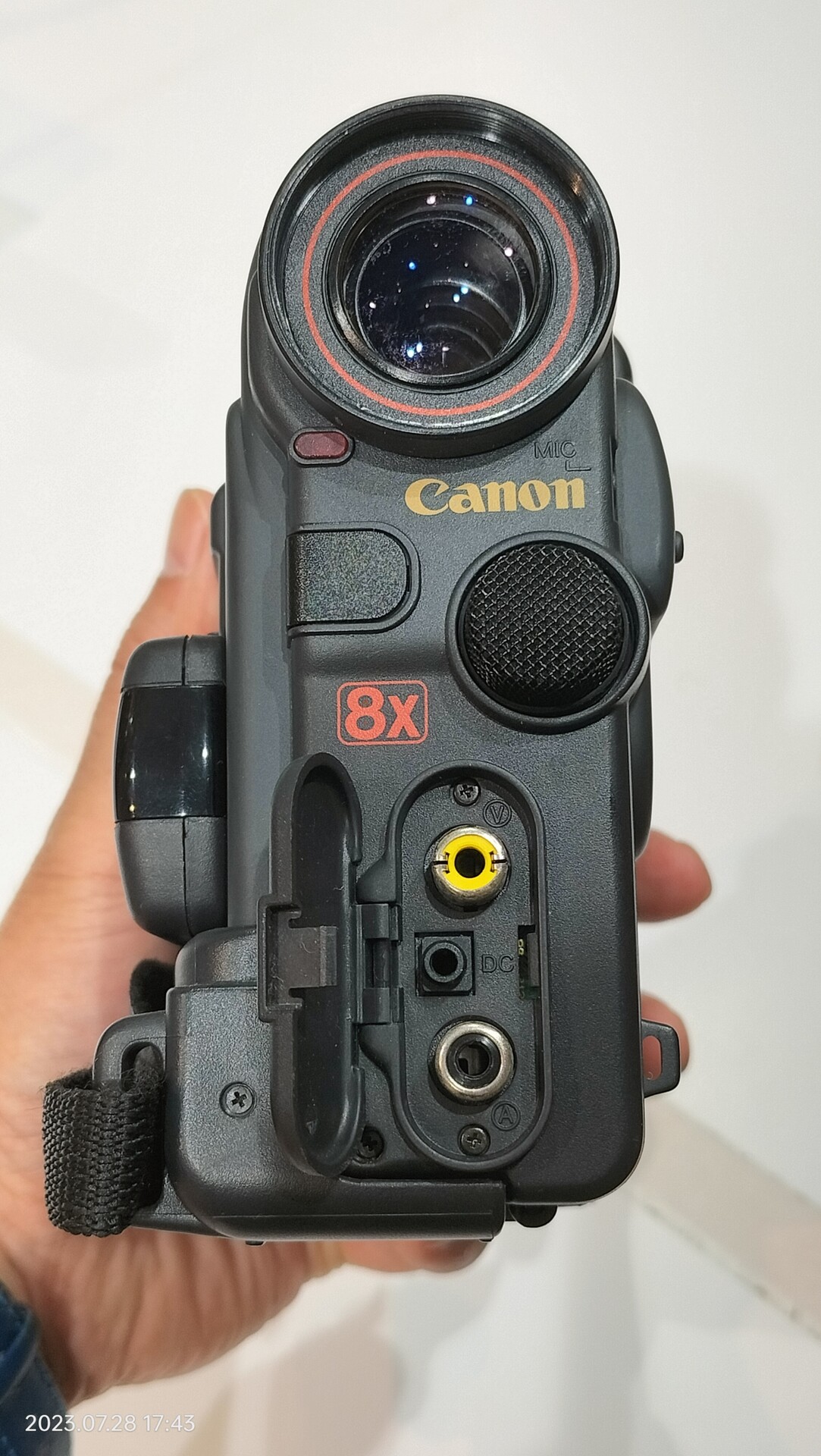 1991/平成3/Canon/UC10/8倍ズーム/Canon Video-i/着脱式リモコングリップ/8ミリビデオ/ : Extinct ...